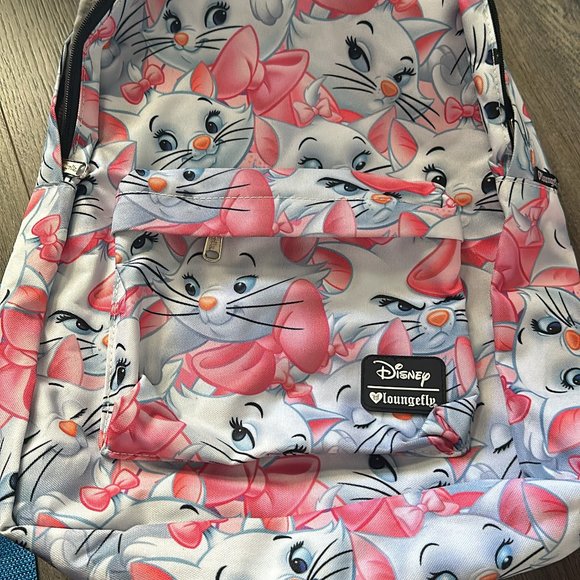 Loungefly | Bags | Loungefly Disney Marie Aristocats Fabric Backpack ...